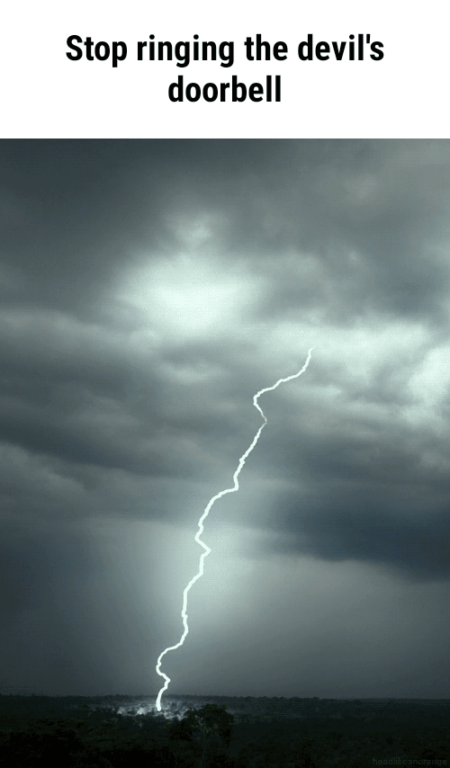 Stop ringing the devil's doorbell - Stop ringing the devil's doorbell ...