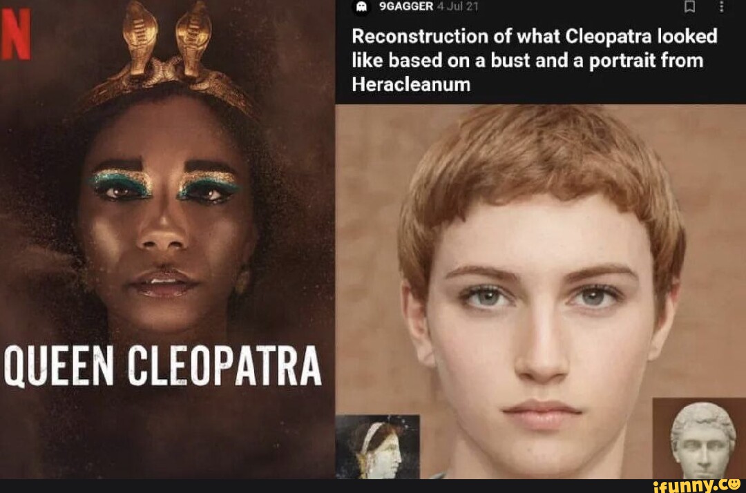@ SGAGGER Ju 2) Woo: Reconstruction of what Cleopatra looked like based ...