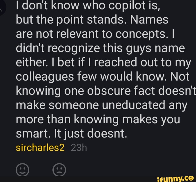 Copilot memes. Best Collection of funny Copilot pictures on iFunny