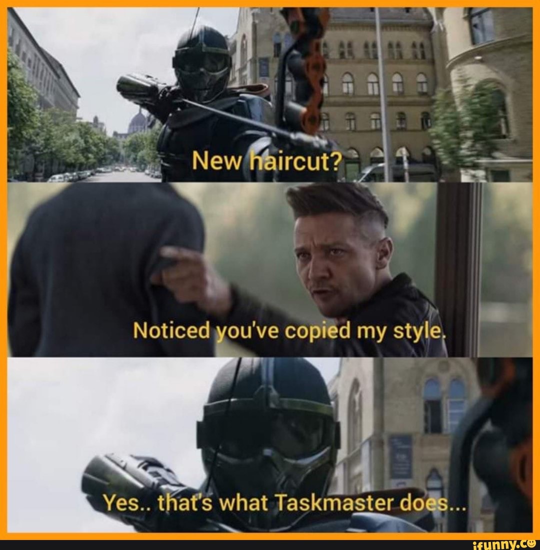 Yes.. that's what Taskmaster dogs... - iFunny