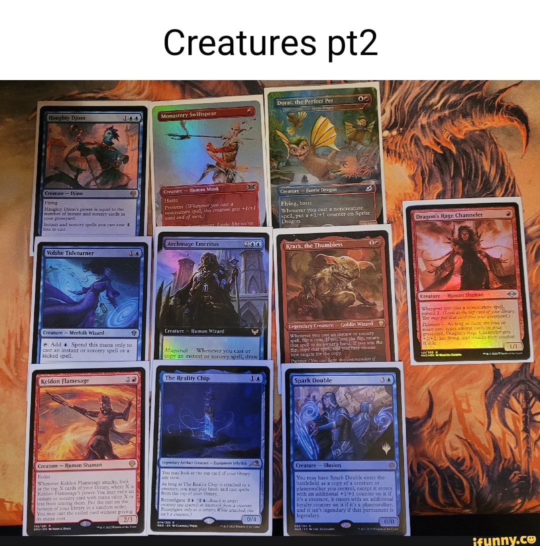 Creatures counter on Sprite (Gam Wizard Caarare Gonn War) ag instant or ...