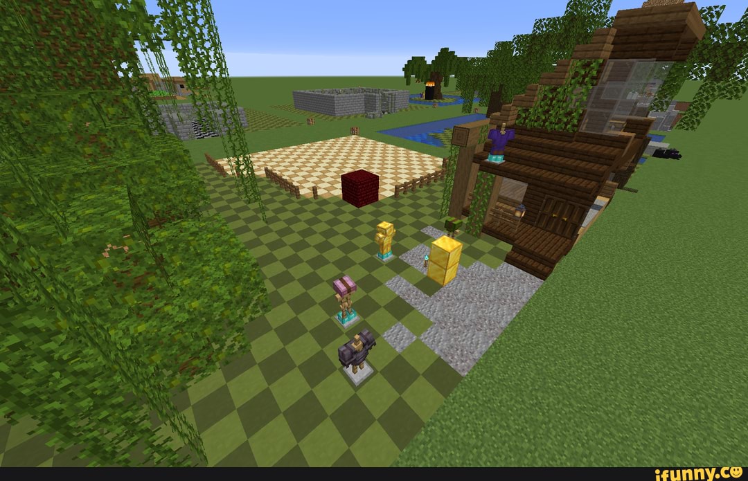 DnD maps in minecraft - iFunny