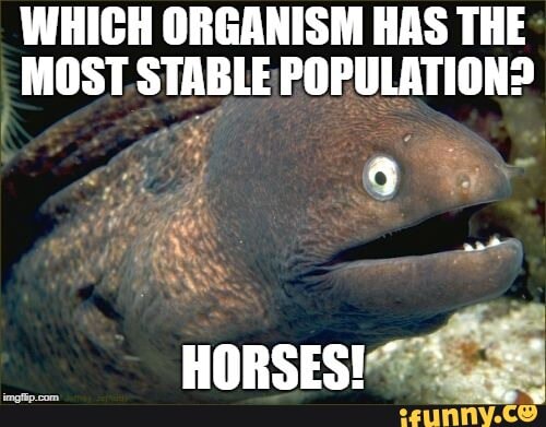 I made this joke today in my biology lecture and figured I'd turn it ...