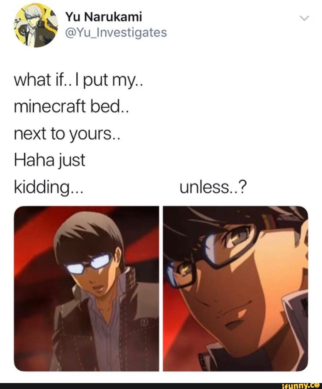 Yu Narukami Meme