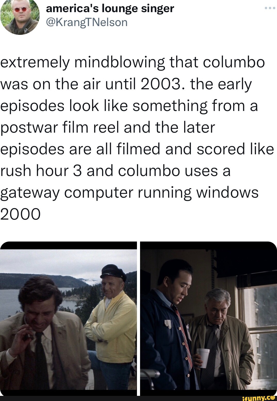 Columbo memes. Best Collection of funny Columbo pictures on iFunny