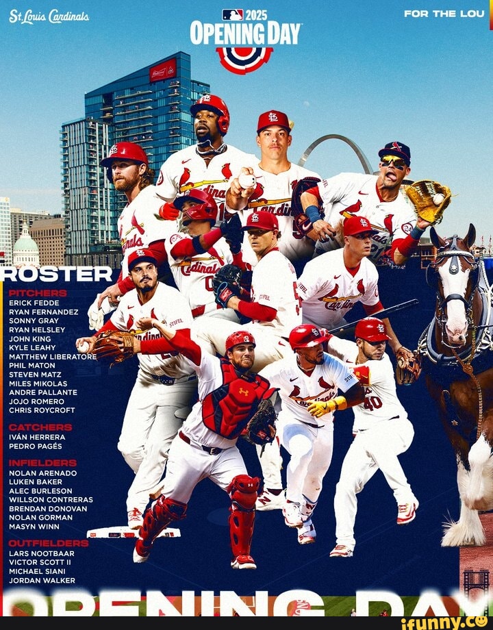 THE LOU OPENING DAY PITCHERS: ERICK FEDDE RYAN FERNANDEZ SONNY GRAY ...