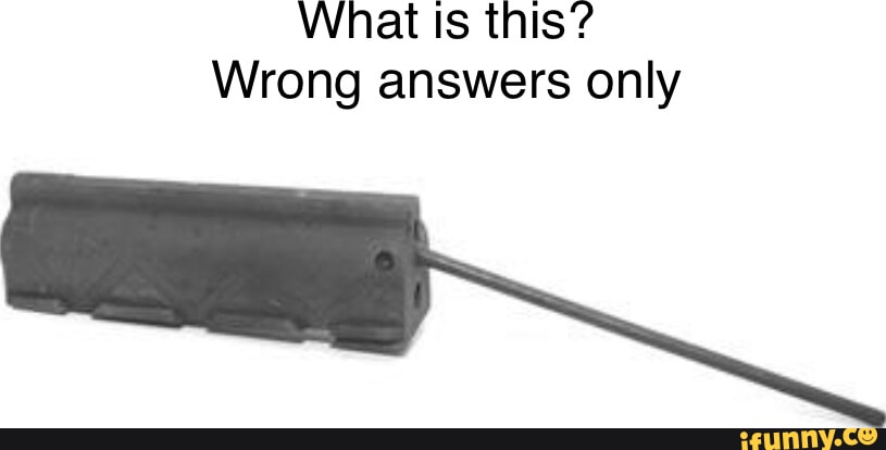 What Is this'? Wrong answers only - iFunny