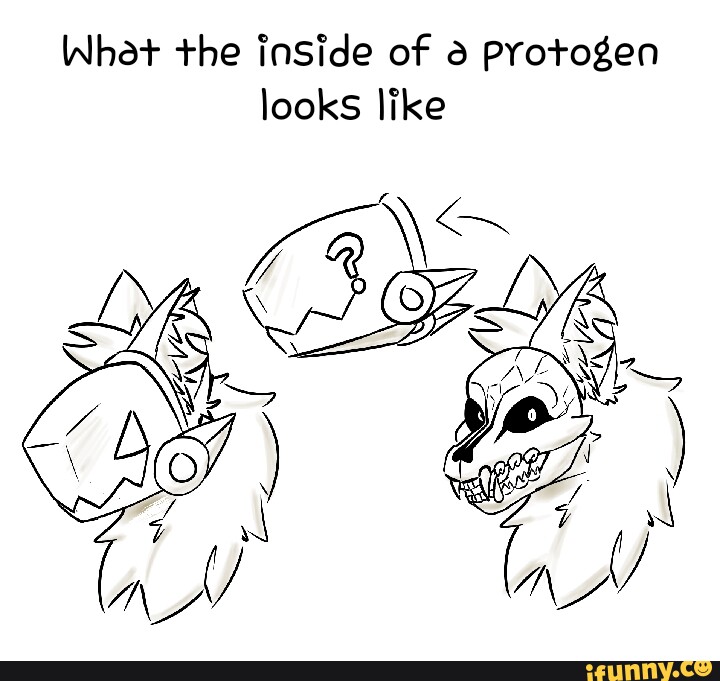 Whet the inside of protogen looks like - iFunny
