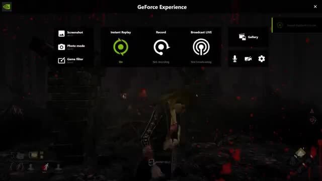 GeForce Experience Screenshot Instant Replay Broadcast LIVE Game filter - )
