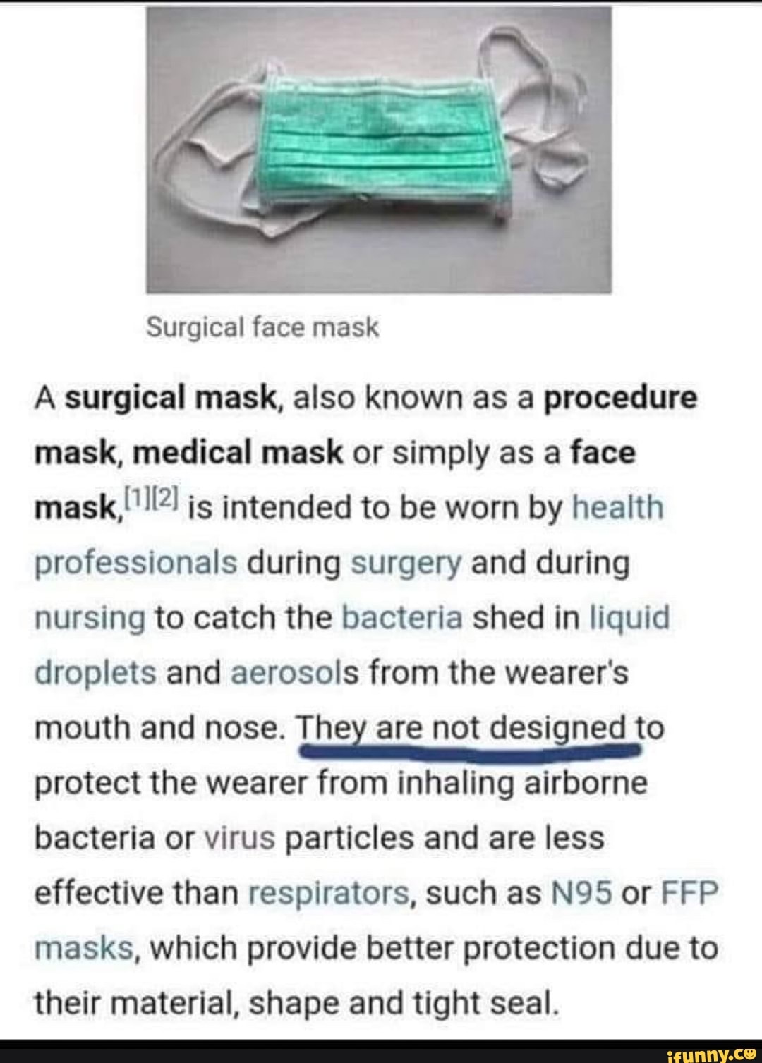 Surgical face mask A surgical mask, also known as a procedure mask ...