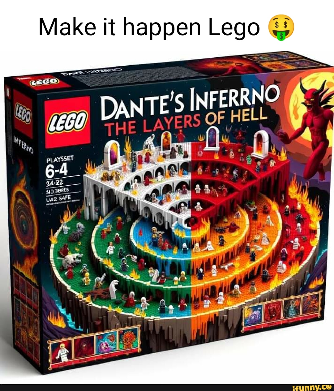 Make it happen Lego HELL - iFunny