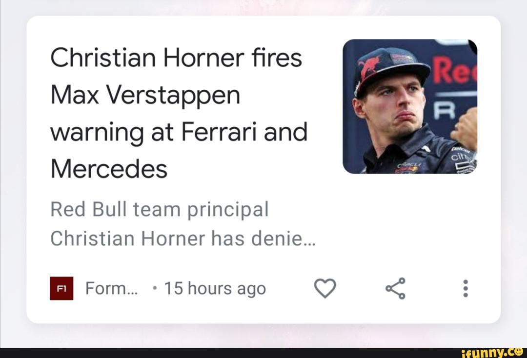 Christian Horner fires Max Verstappen warning at Ferrari and Mercedes ...