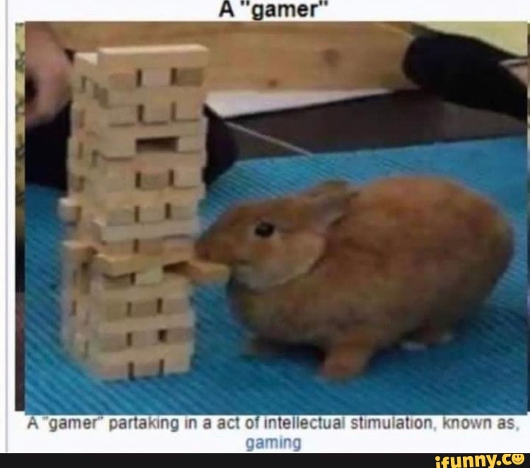 Gamer partaking in a act of intellectual stimulation, known as gaming ...
