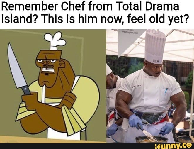 Remember Chef from Total Drama Island? This is him now, feel old yet ...