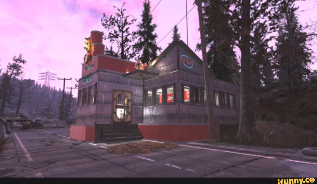 Fallout 76 Aromic Diner - iFunny