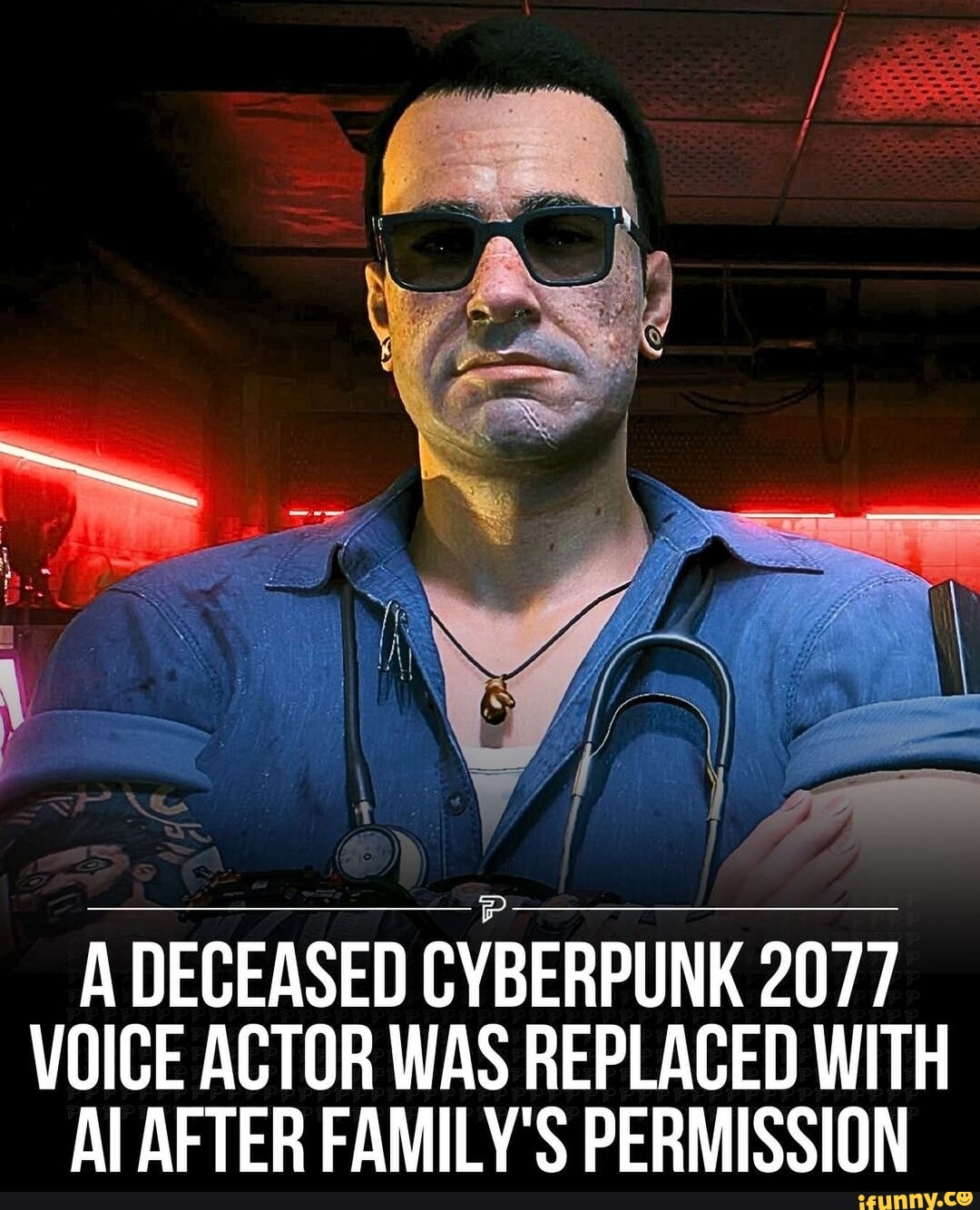 A DECEASED CYBERPUNK 2077 VOICE ACTOR WAS REPLACED WITH Al AFTER FAMILY ...