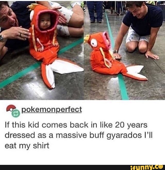 If this kid comes back in like 20 years dressed as a massive buff ...