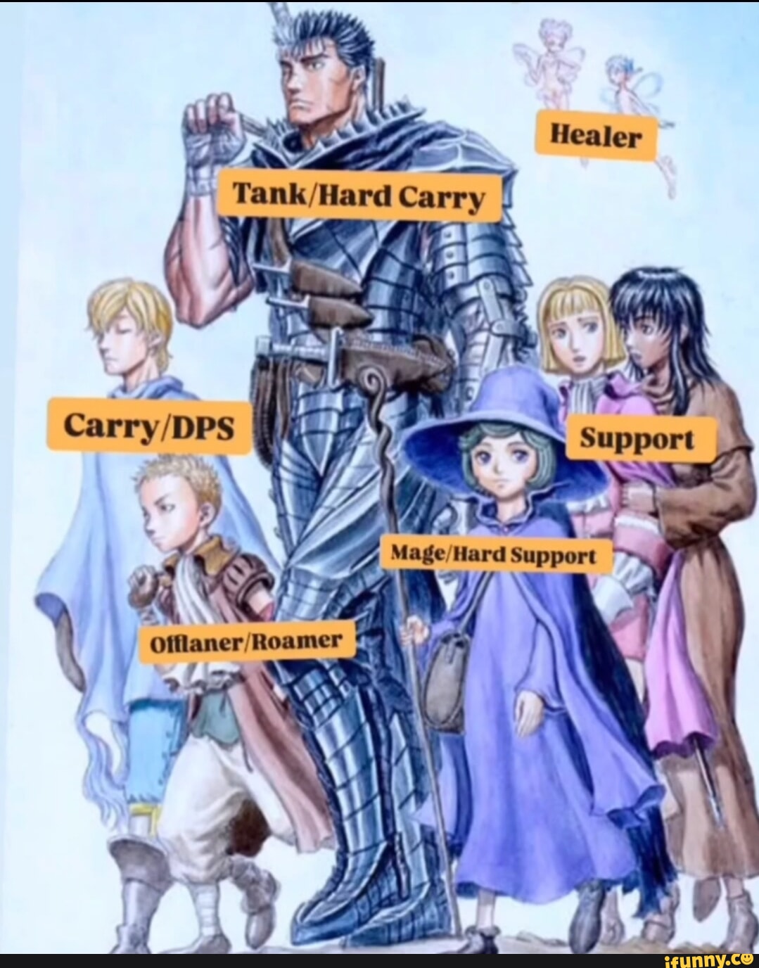 Healer Carry Support - iFunny