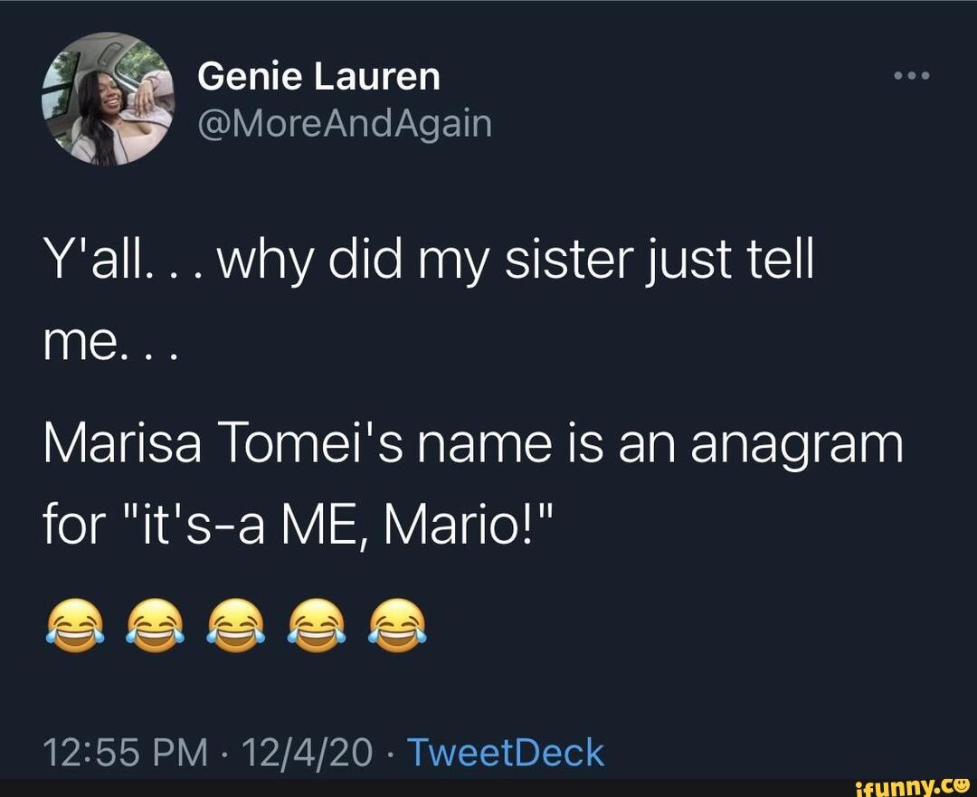 #wikipedia #itsame_mario - Genie Lauren @MoreAndAgain Y'all... why did ...