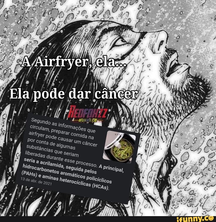 T A 4 A Airfryer E] Ela Pode Dar Câncer Ne