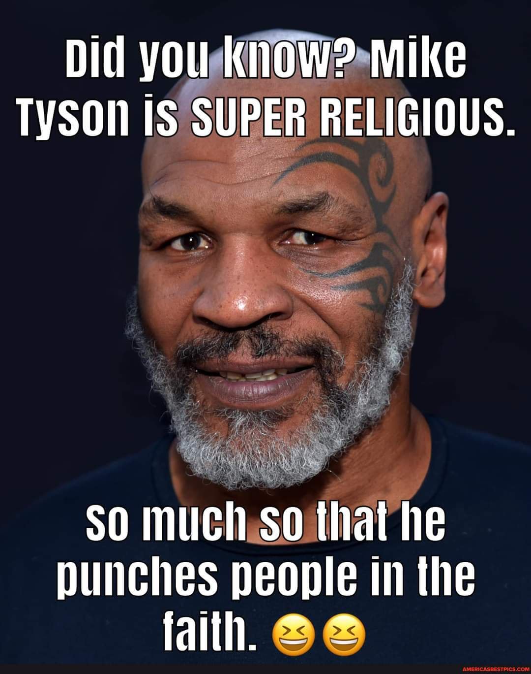 Did you Know? Mike TYSON IS SUPER RELIGIOUS. SO much so that he punches ...