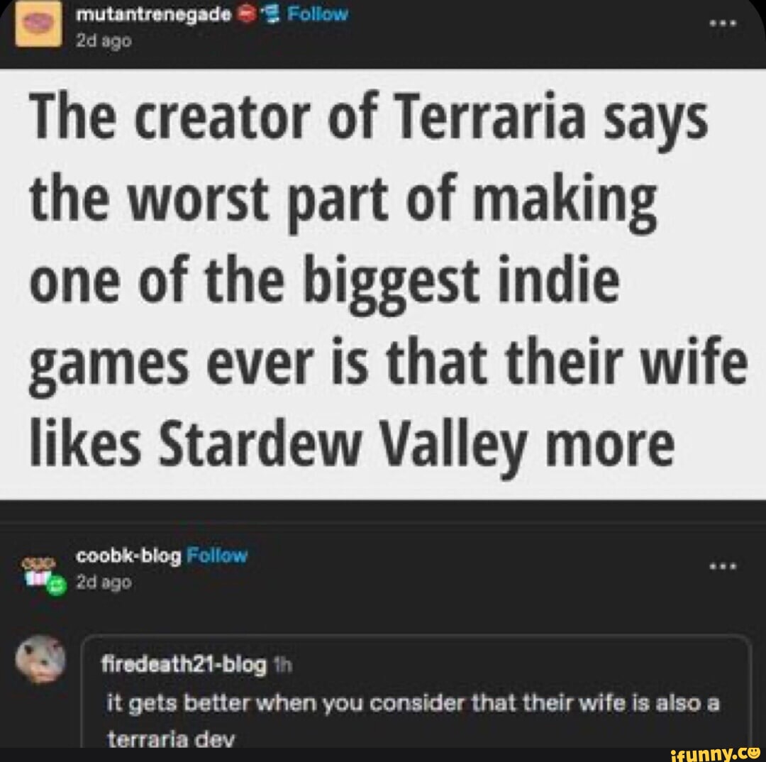 Ad The creator of Terraria says the worst part of making one of the ...