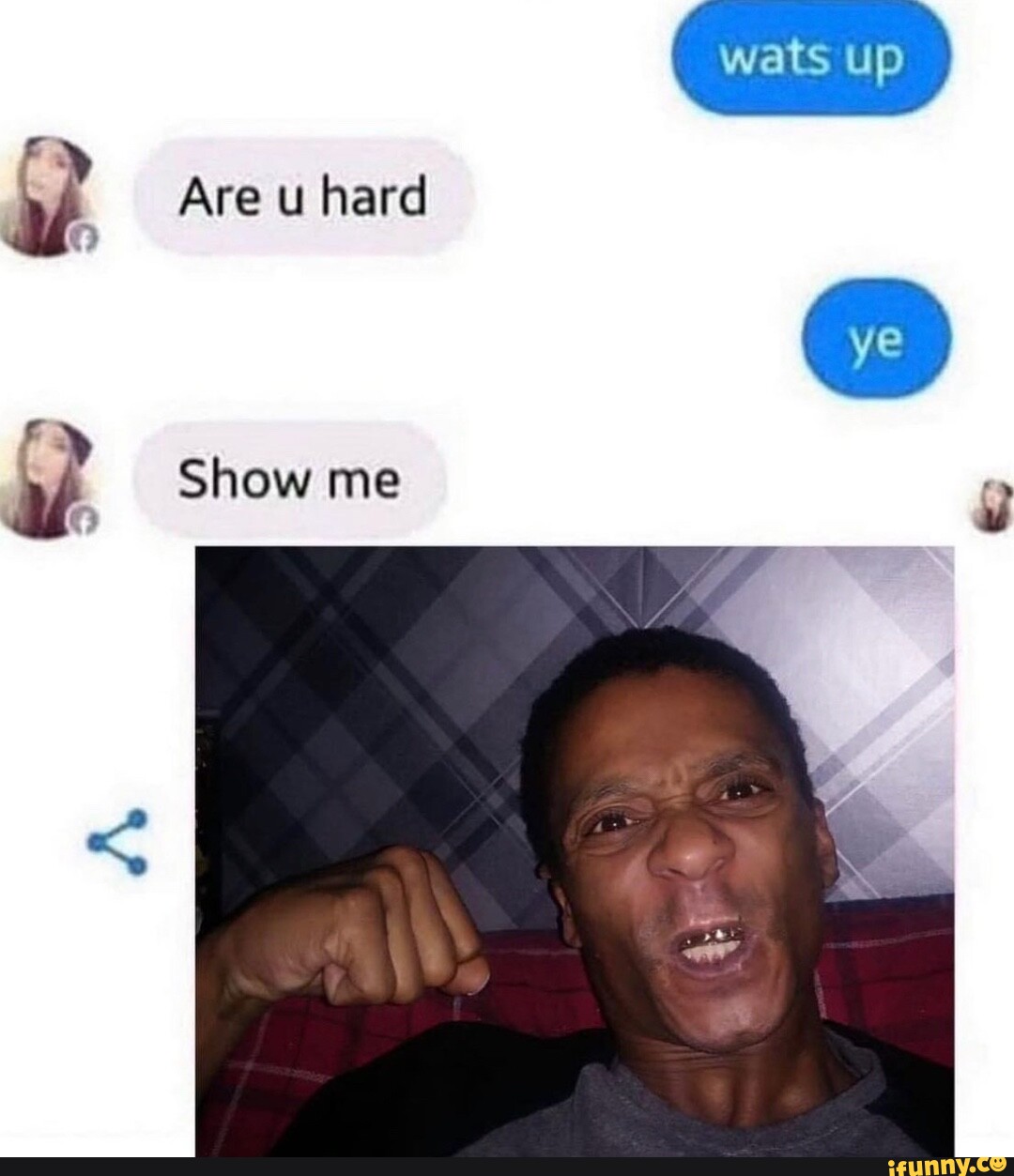 Are u hard warts Show me - iFunny