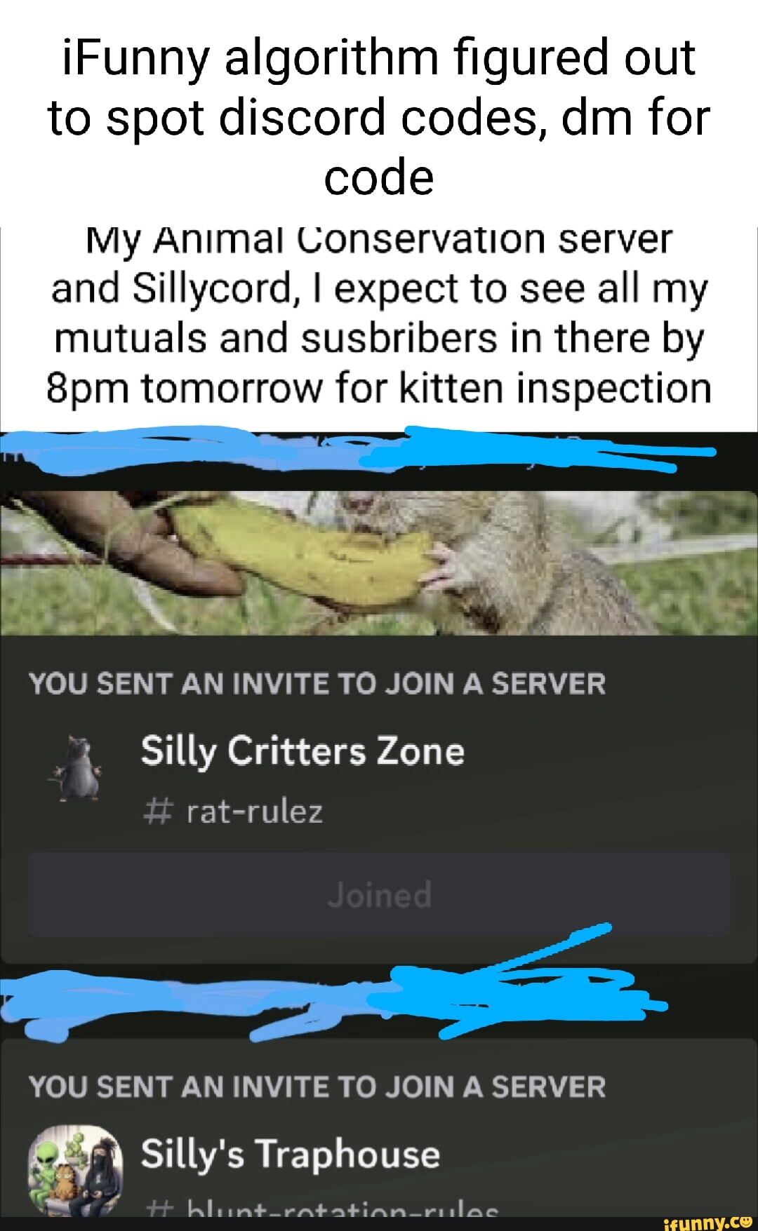 Funny algorithm figured out to spot discord codes, dm for code My ...
