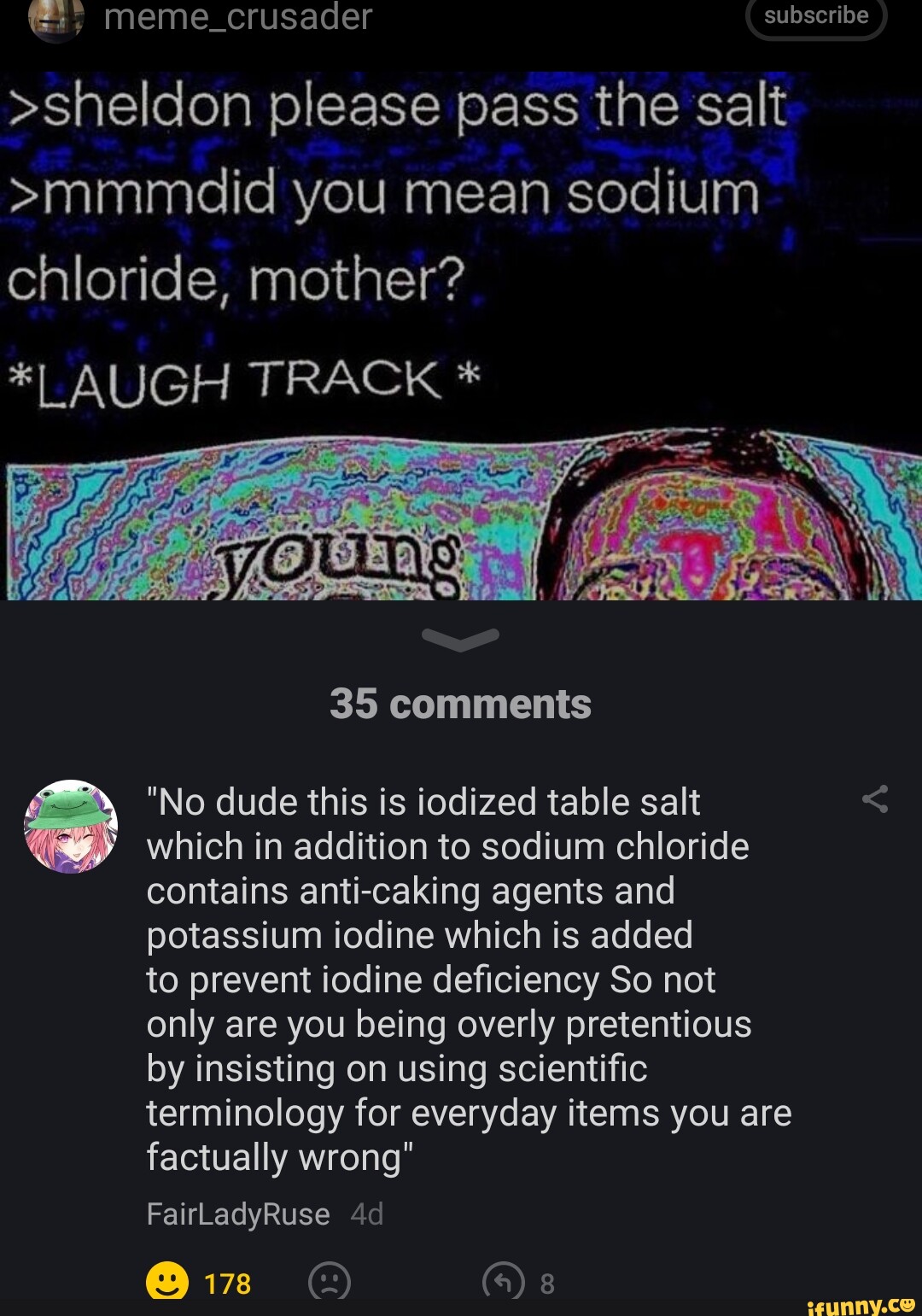 Iodine memes. Best Collection of funny Iodine pictures on iFunny