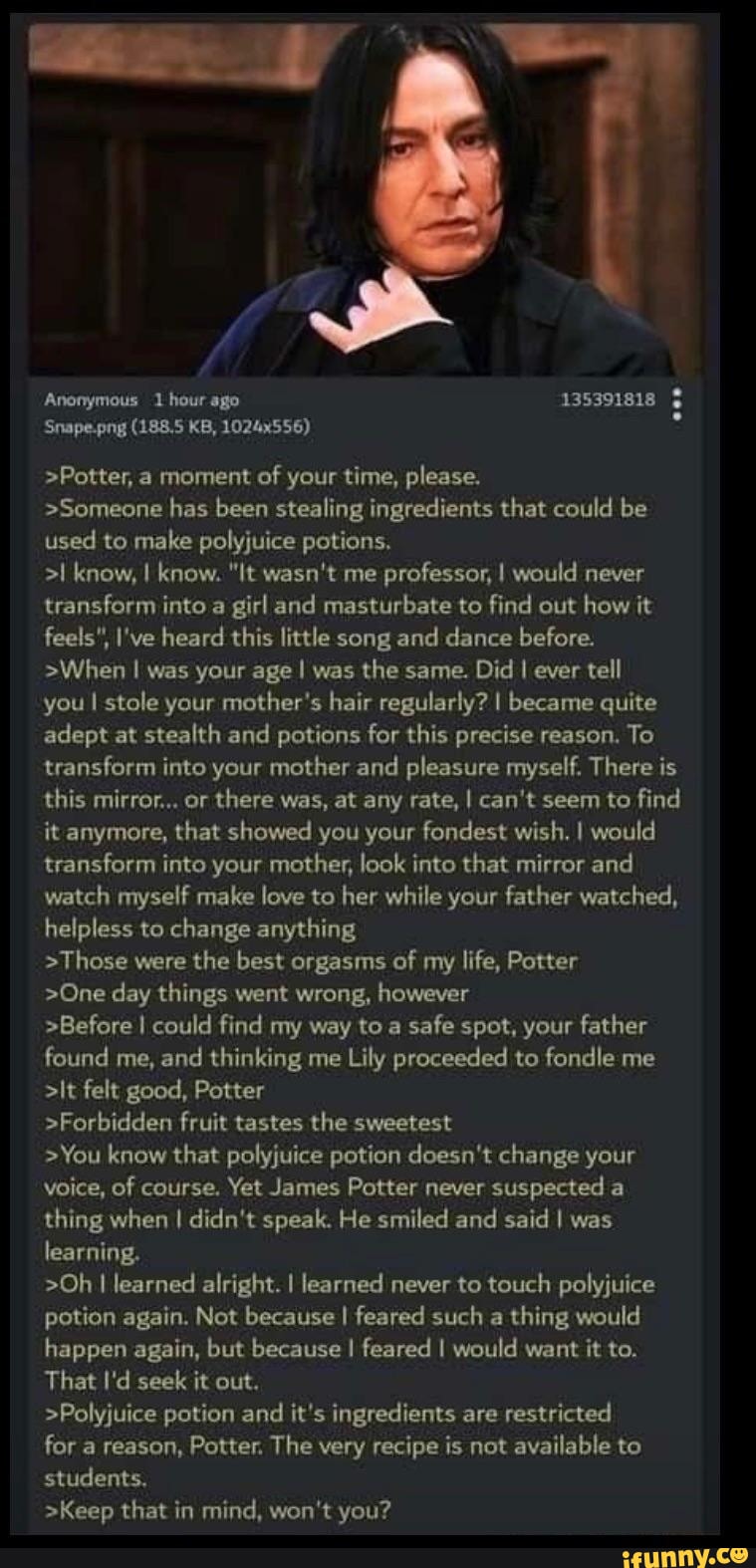 Snape memes. Best Collection of funny Snape pictures on iFunny