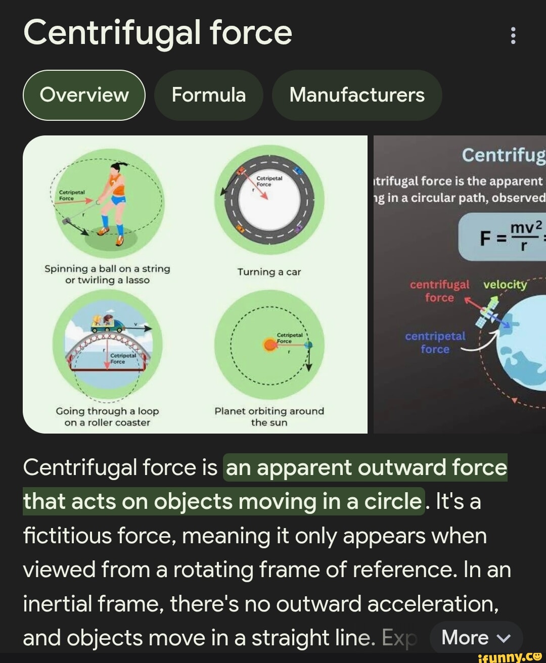 Centrifugal force Overview Formula Manufacturers Centrifug itrifugal ...