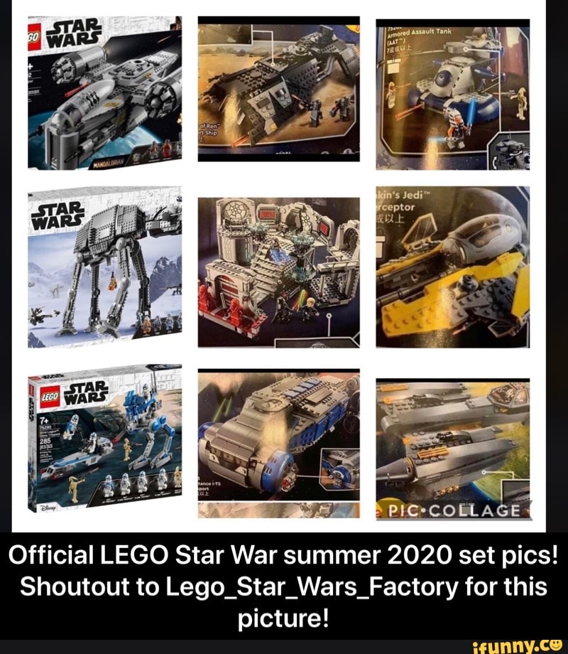 Official LEGO Star War summer 2020 set pics! Shoutout to Lego_Star_Wars ...