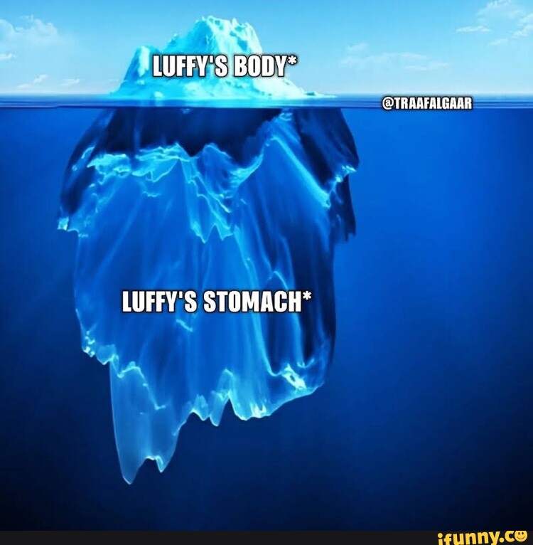 LUFFY'S BODY" LUFFY'S STOMACH" - iFunny