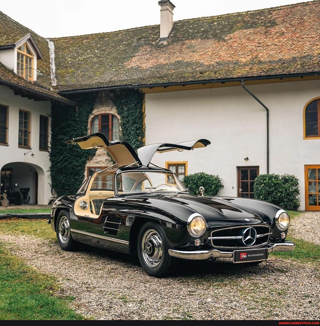 SL Gullwing Coupe of finished in black sbxcars hkengineering Follow ...