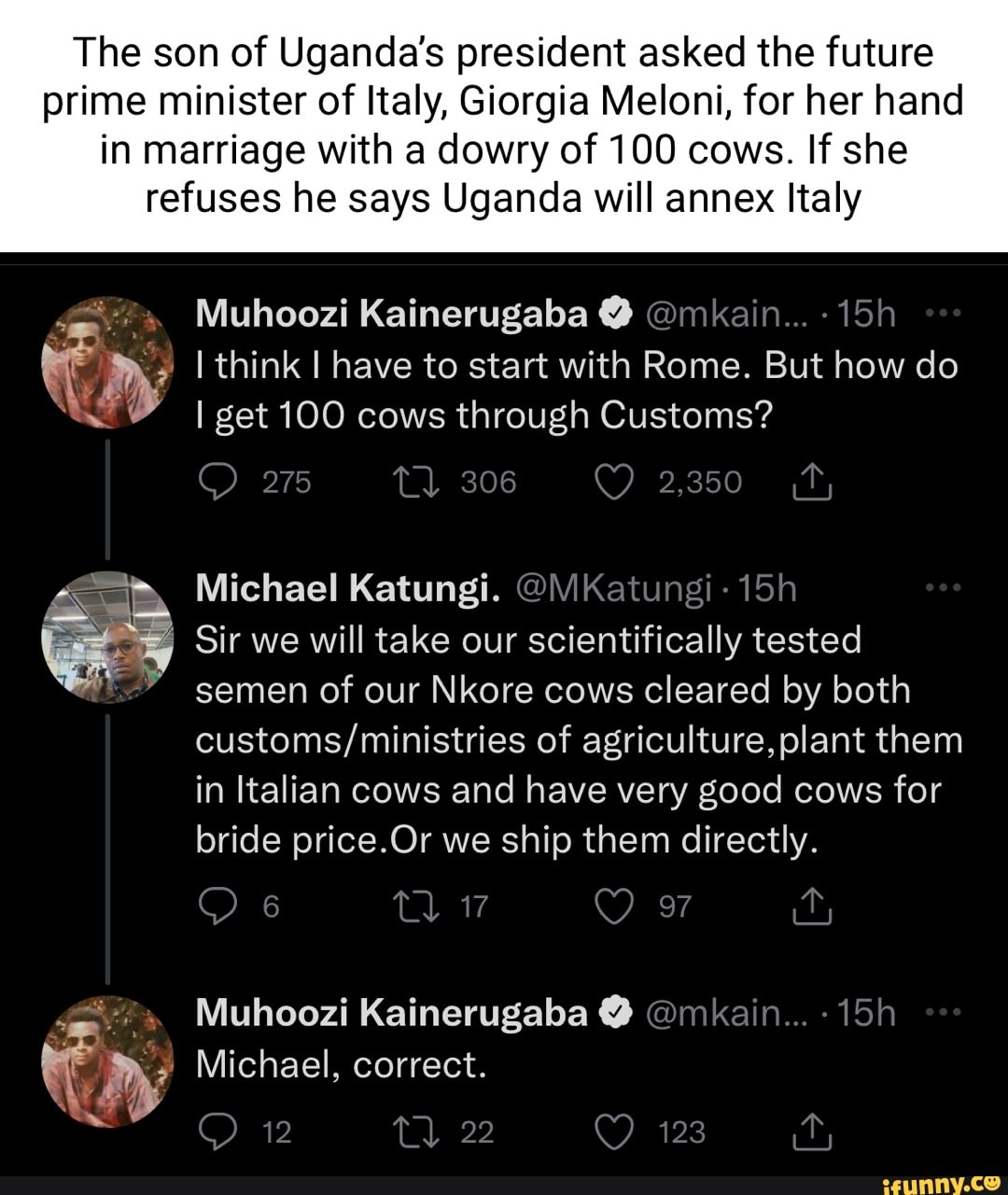 Muhoozi memes. Best Collection of funny Muhoozi pictures on iFunny