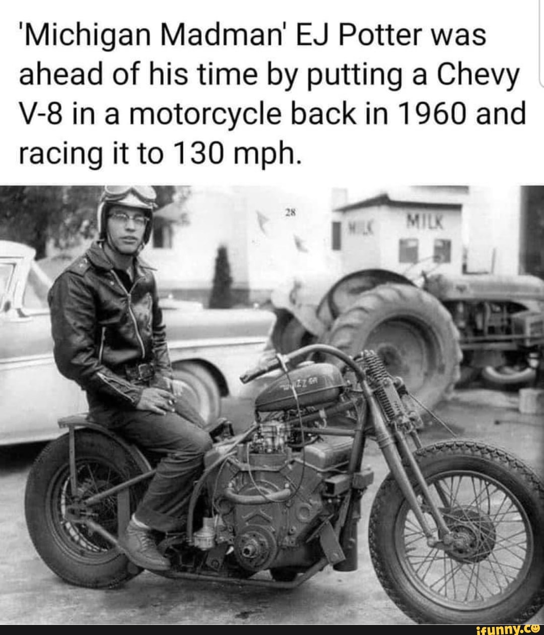 'Michigan Madman EJ Potter was ahead of his time by putting a Chevy in ...