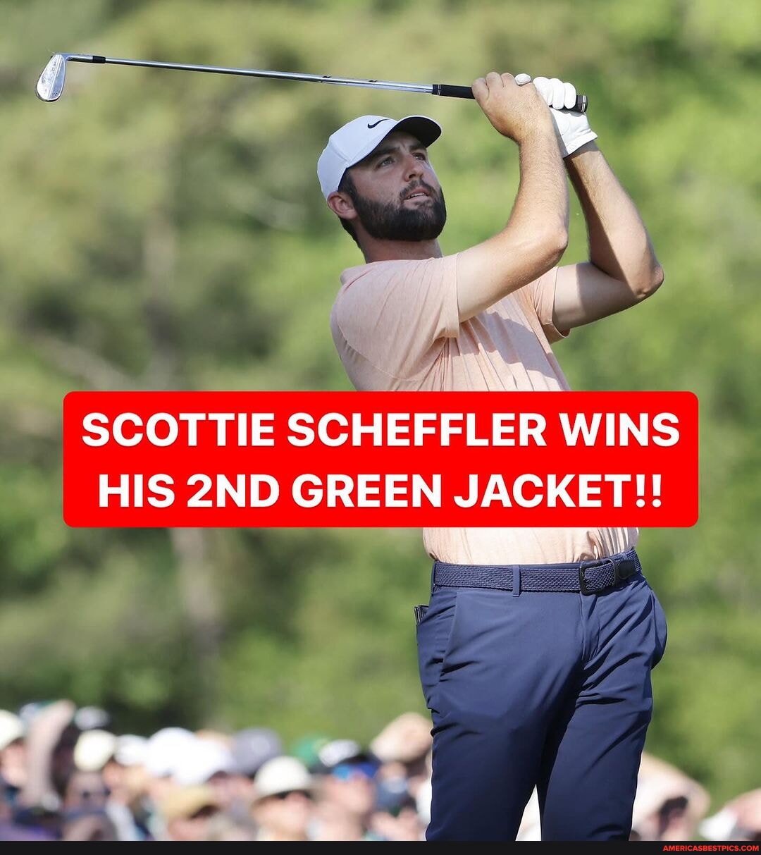 SCOTTIE SCHEFFLER WINS HIS 2ND GREEN JACKET IN 3 YEARS!! (Via ...