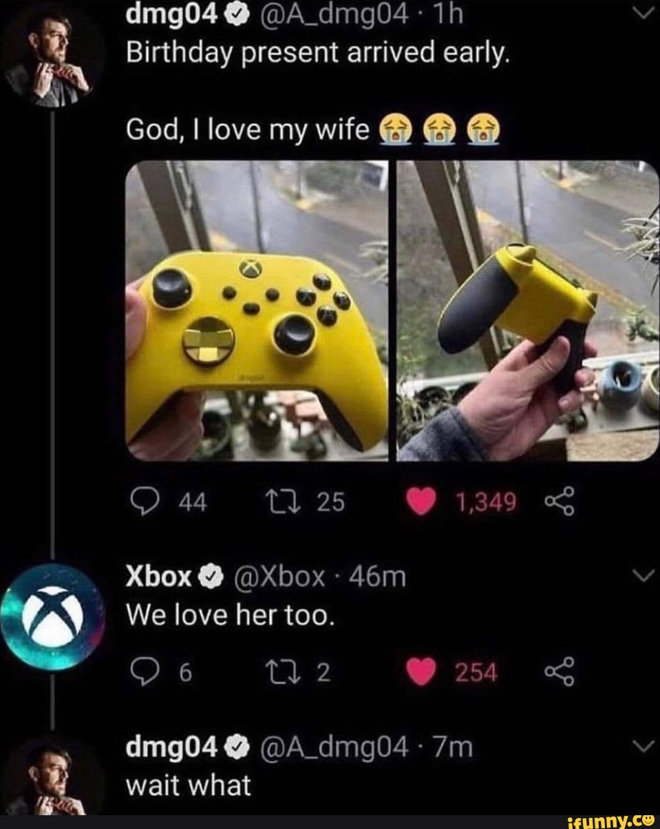 Amg04 @ @A_dmg04- Birthday present arrived early. God, I love my wife ...