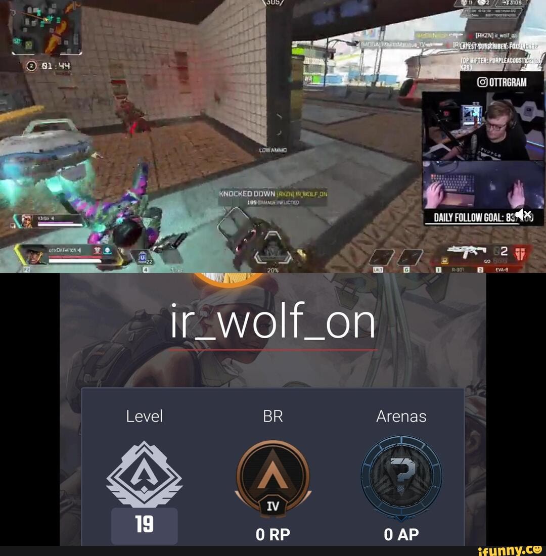 Apex streamer ottr in "new player" lobbies, ion wanna call them bots ...