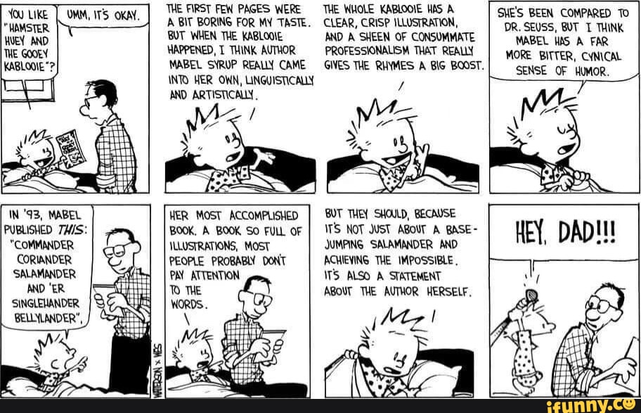 YOU LIKE "WAMSTER HUEY AND. THE GOOEY KABLOOIE UMM, ITS OKAY, THE FIRST ...