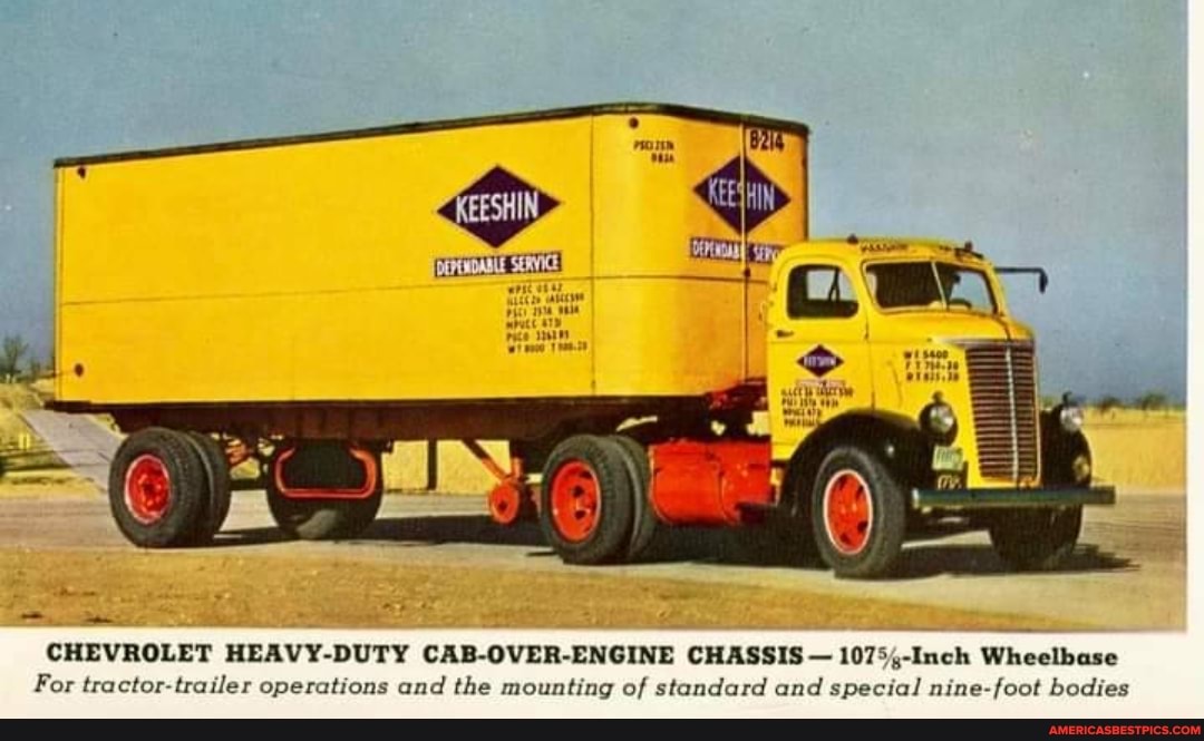 CHEVROLET DUTY CAB-OVER-ENGINE CHASSIS - -,-Inch Wheelbase For tractor ...