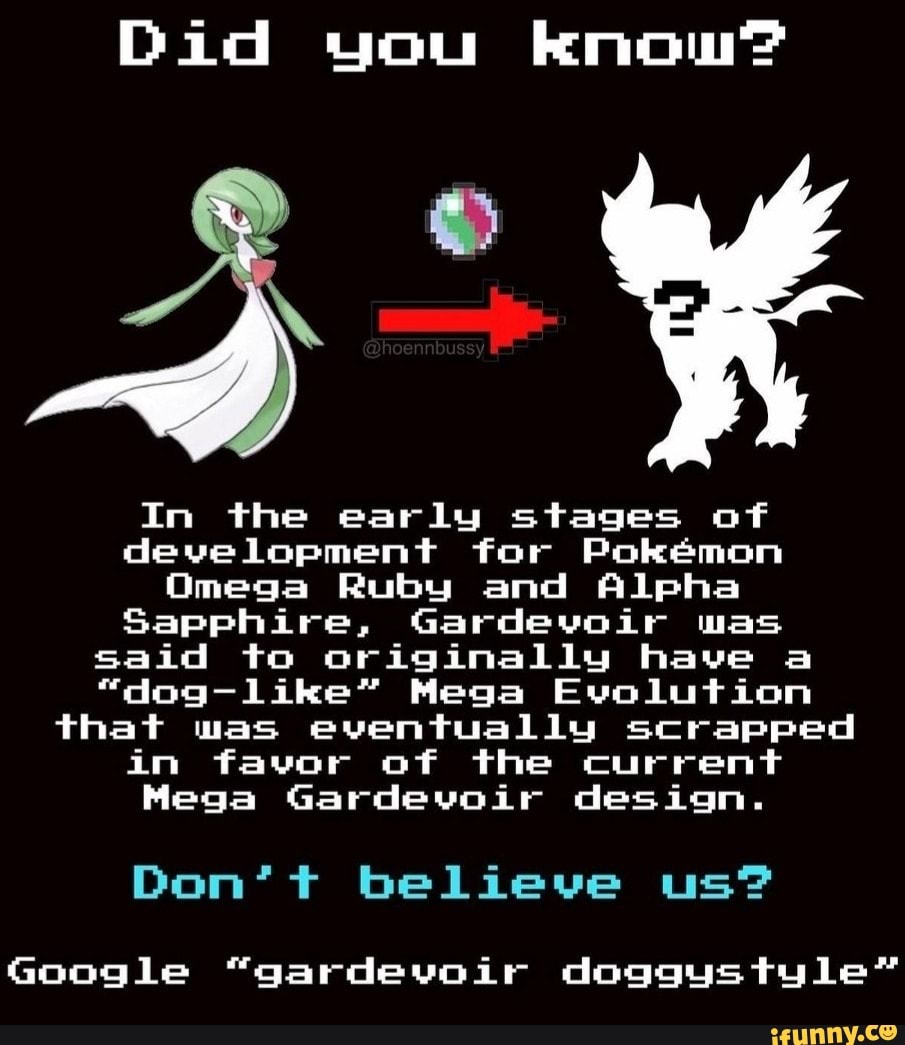 Did you know? In the early stages of development for Pokemon Omega Ruby ...