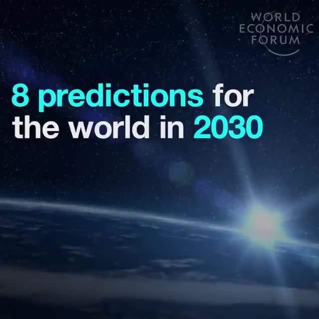 WORLD FORUM 8 predictions for the world in 2030 - iFunny :)