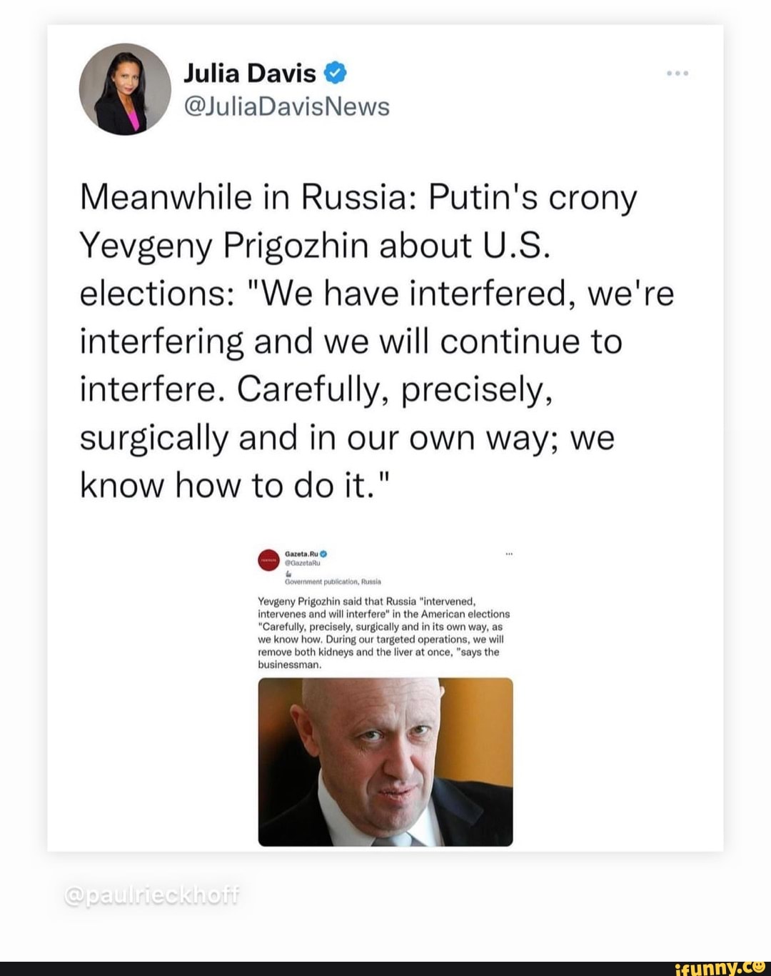 Meanwhile In Russia Putin Meme