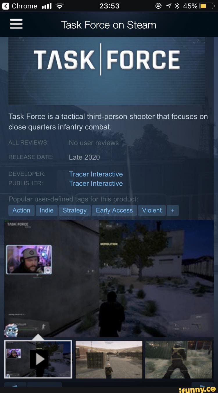TASKIFORCE Task Force is a tactical third-person shooter that focuses ...
