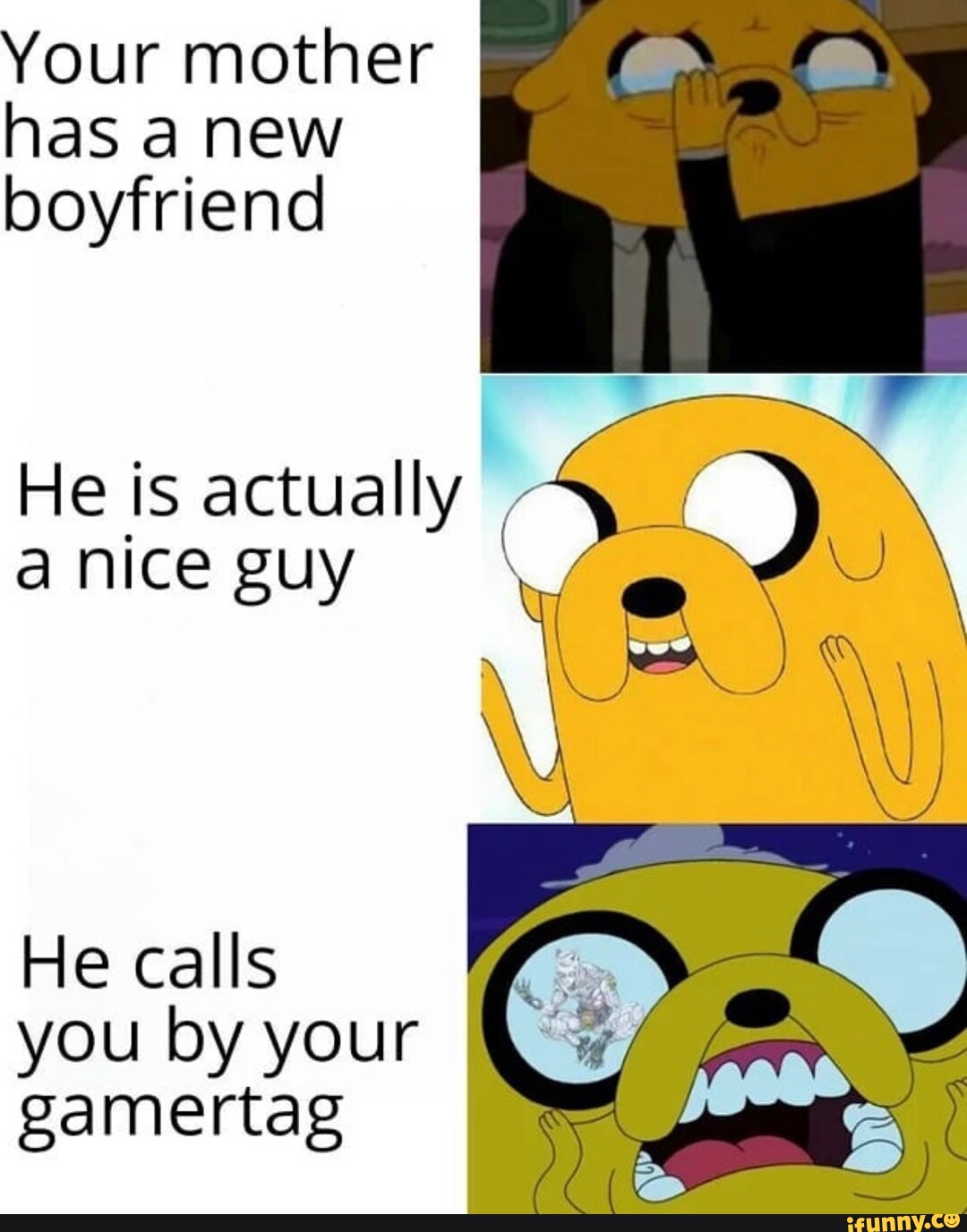 Your mother has anew boyfriend He is actually a nice guy He calls you ...