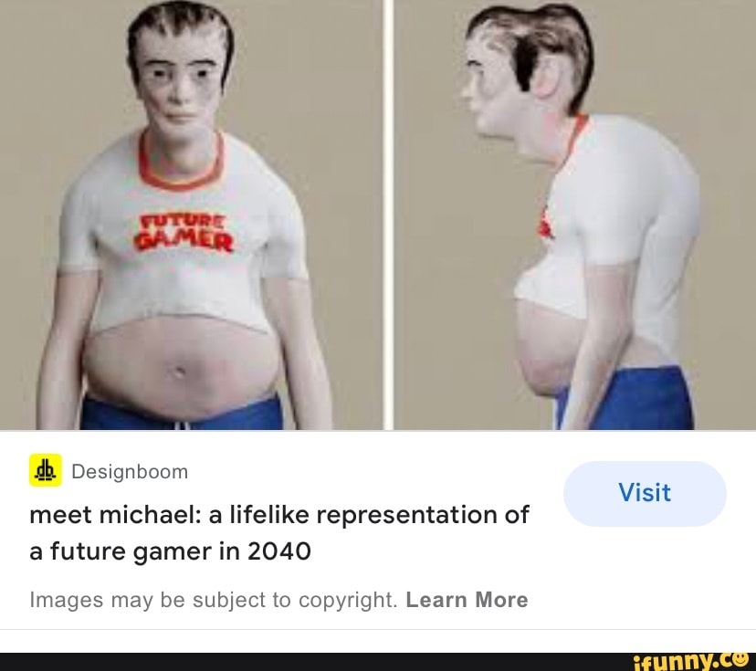 Designboom meet michael: a lifelike representation of a future gamer in ...