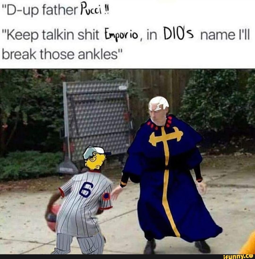 "D-up father Rm !! "Keep talkin shit Enpovio, in DIOS name I'll break ...