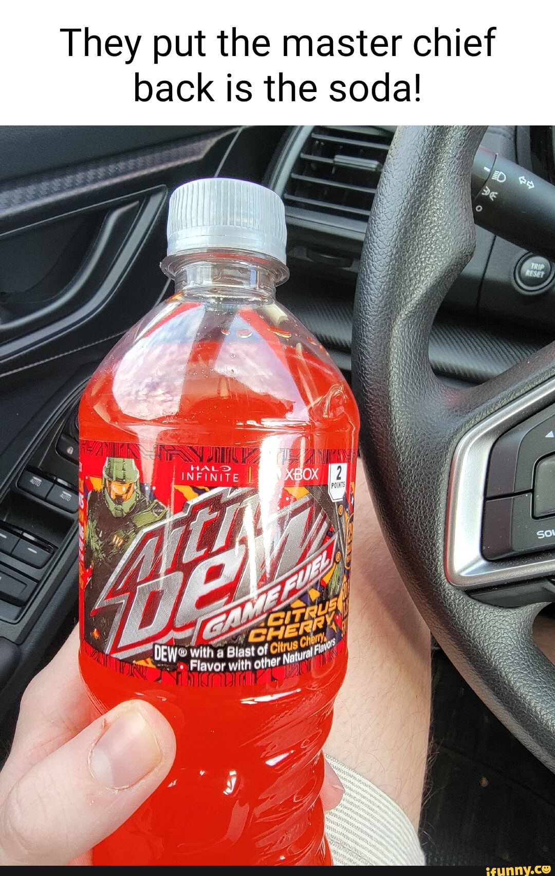 They put the master chief back is the soda! I OcHeF Flavor with other ...