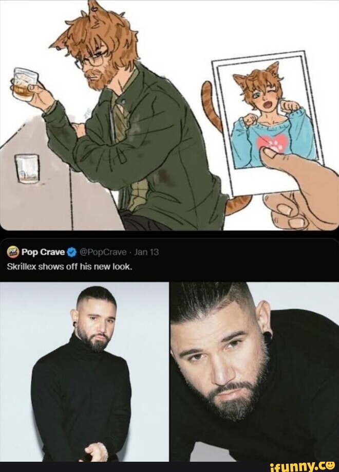 Funny Skrillex Cartoon